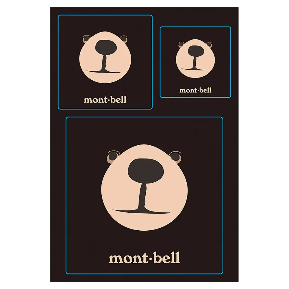 Montbell Monta Bear Sticker Set
